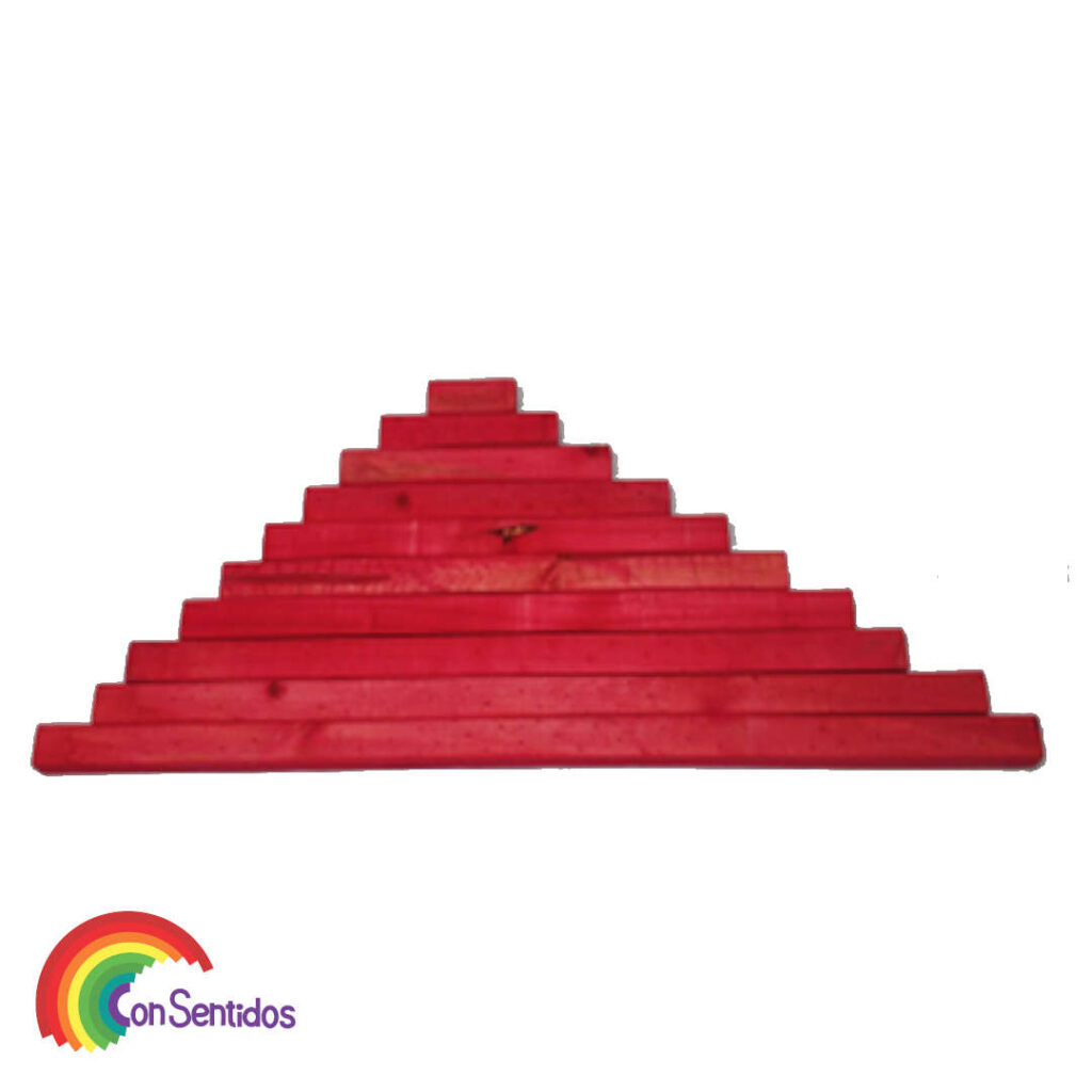 Listones Rojos Montessori – Juguetería Consentido