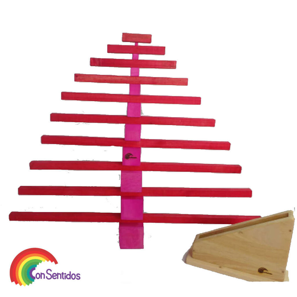 Listones Rojos Montessori – Juguetería Consentido