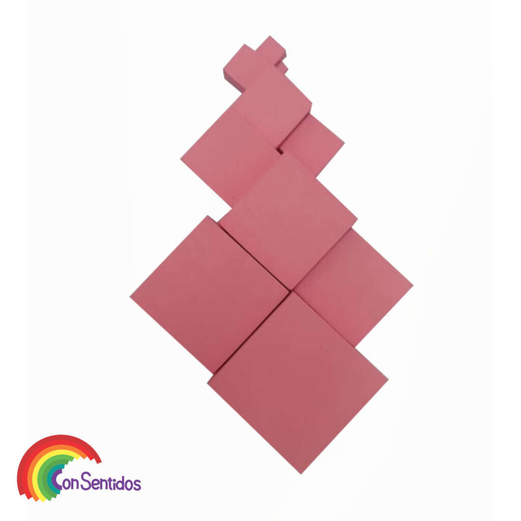 Torre Rosa Montessori – Juguetería Consentido