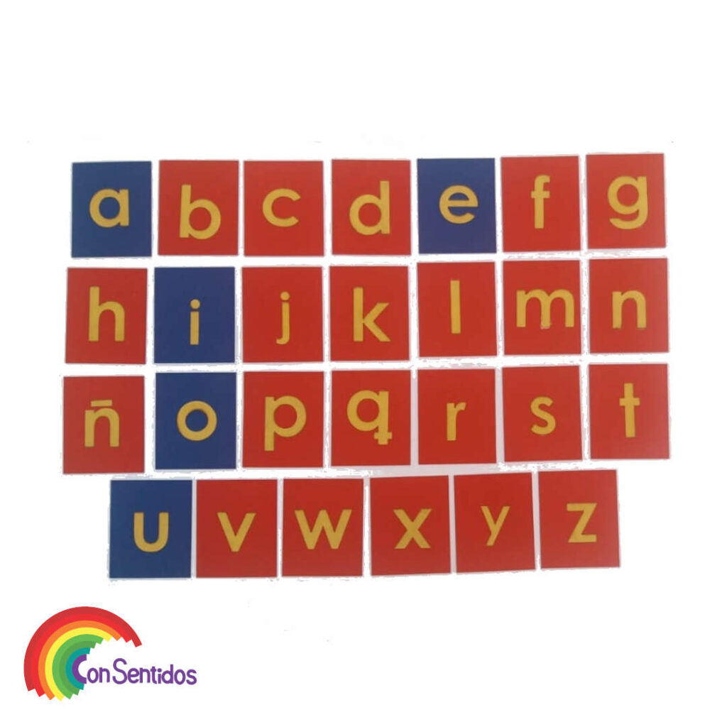 Letras De Lija Combinadas Mayúsculas Y Minúsculas – Juguetería Consentido